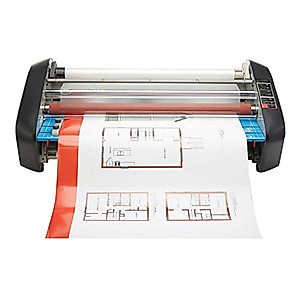 GBC Pinnacle 27 EZLoad Thermal Roll Laminator, 27" Maximum Width, 8-10 Minutes Warm-Up (1701720EZ)