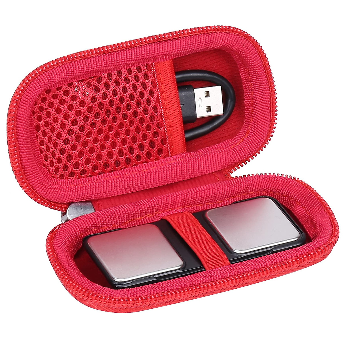 Khanka Hard Case Replacement for AliveCor Kardia Mobile ECG/KardiaMobile 6L EKG (Red)