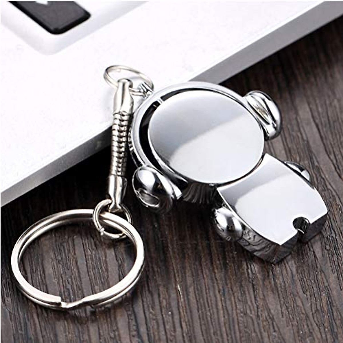 Novelty Cute Cartoon Flash Drive 64GB Thumb Drive Memory Stick for PS4/PC/Laptop/Computer/External Storage Data/Photo/Video(Silver-Smile)