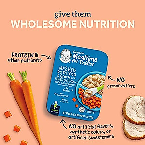 Gerber Spaghetti Rings in Meat Sauce, 6 Ounce (Pack of 6)