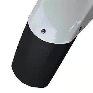 Motorbike Fender Extension Cover, Zcargel Plastic Extended Water Flap Splash Cover Motorcycle Modification Accessories Mud Tile Cover Carbon Fiber Fit For Most Motorcycle 21Cm X 12.5Cm