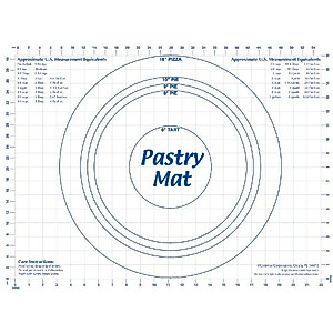 CounterArt 18 by 24-Inch Pastry Mat