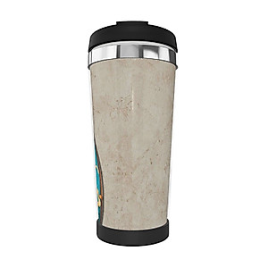 Travel Coffee Mug For Women Men Kokopelli Southwestern Style Double Wall Vacuum Insulated Tumbler Cup