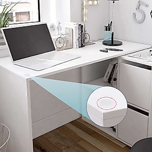 Aopin Screw Hole Stickers PVC Covers Self Adhesive, 21mm Decorative Stickers Screws Covers Caps Great for Wooden Furniture Wardrobe Cabinet Shelf Desk Plate 1 Sheet, PC-233