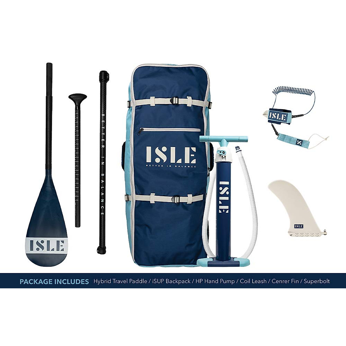 ISLE Pioneer Inflatable Stand Up Paddleboard & iSUP Bundle Accessories & Backpack — Wide Stance, Durable, Lightweight — 285 lbs Capacity (Coral Pink, 10'6" x 34" x 6")