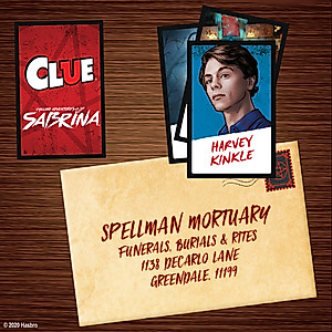 Hasbro Gaming Clue: Chilling Adventures of Sabrina Edition Board Game, Inspired by The Hit Series, Mystery Board Game for Kids Ages 14 and Up (Amazon Exclusive)