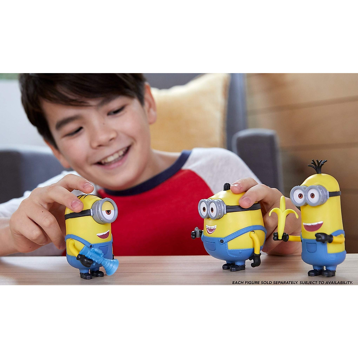 Minions: The Rise of Gru Sing ‘N Babble Otto Interactive Action Figure, Talking Character Toy with 25 Plus Talking & Laughing Sounds 4-in Tall, Gift for Kids Ages 4 Years & Older