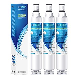 ICEPURE 4396701 Replacement for Kenmore 9915, 469915, Whirlpool EDR6D1, WF293, RWF2000A, LC200V, SGF-W10, L200V, RWF1021, Filter 6, WFL200, 4396702, EFF-6001A, Refrigerator Water Filter 3PACK