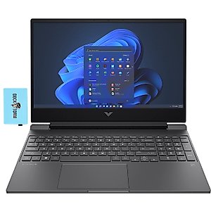 HP Victus 15.6" 144Hz FHD IPS Gaming Laptop 12th Gen (Intel i5-12450H 8-Core, 32GB DDR4, 512GB PCIe SSD, GeForce GTX 1650 4GB, WiFi 6, Bluetooth 5.2, Win 11 Pro) with Hub