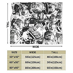 Toilet-Bound Hanako-kun Soft and Comfortable Warm Fleece Blankets Beach Blanket Picnic Blankets Throw Blankets (60"x50")