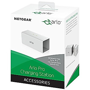 Arlo Pro Charging Station - Arlo Certified Accessory - 8 ft, Works with Arlo Pro, Pro 2, and Go 1 Cameras Only - VMA4400C
