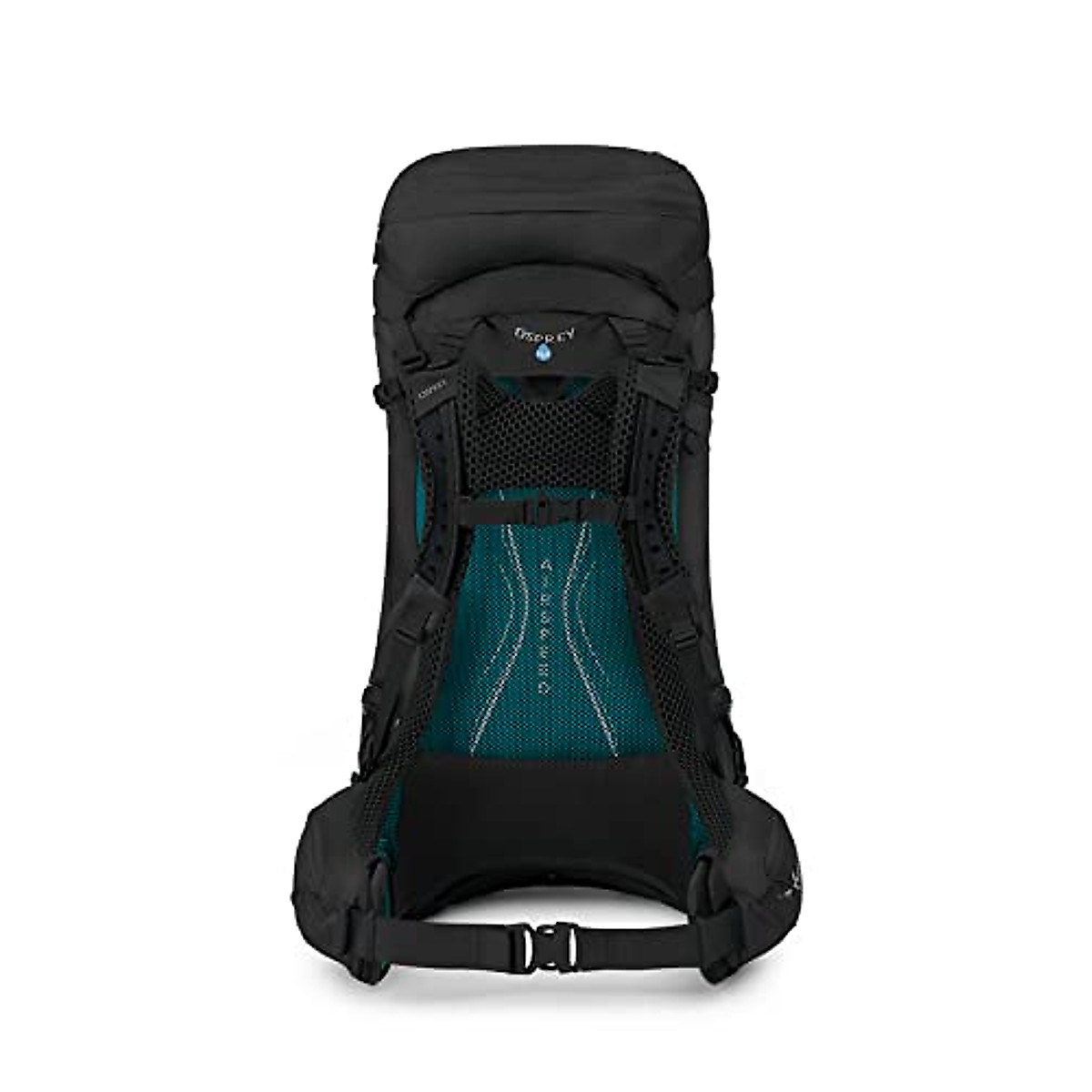 Osprey Aura AG LT 50L Women's Backpacking Backpack, Black, WXS/S