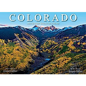 Colorado 2023 Scenic Wall Calendar by Grant Collier (13.5" x 9.75")