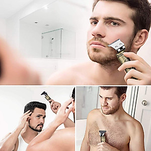 Mens Cordless Hair Carving Trimmer Clippers Tools for Men