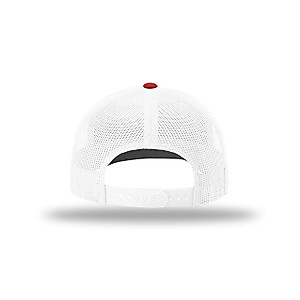 We The People Patriotic USA Flag Embroidered Richardson 112 Trucker Cap Hat