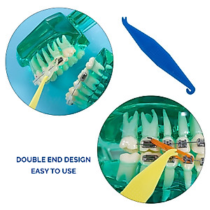 JMU Orthodontic Elastics 1/4 Heavy, 500 pack Intraoral Elastic Bands Latex Dental Rubber Bands Made in USA