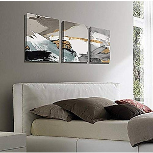 Abstract Wall art Wall art Modern wall decor Wall paintings Abstract canvas wall art wall art For bedroom modern wall art Canvas wall art Bedroom Pictures for Wall Canvas print 12" x 16" x 3 pieces