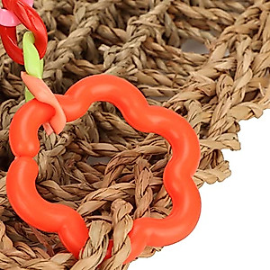 Bird Climbing Net Bird Climbing Net Colourful Bird Chewing Toy Swing Hammock Chewing Hanging Mat for Decoration Playing Colourful Swing Hammock