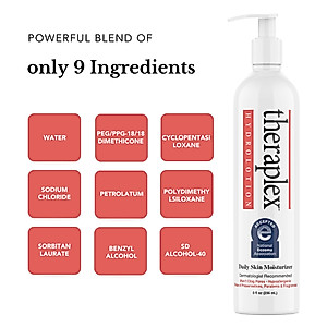 Theraplex Hydrolotion - Dermatologist-Recommended Eczema Lotion, Best Lotion for Severely Dry Skin, Body Lotion without Chemicals, Hypoallergenic, 24-Hour Hydration for Sensitive Skin 2 Pack