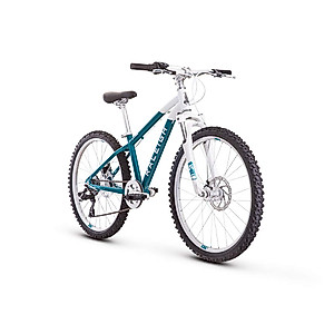 Raleigh Bikes Eva 24 Kids Hardtail Mountain Bike for Girls Youth 8-12 Years Old, Teal