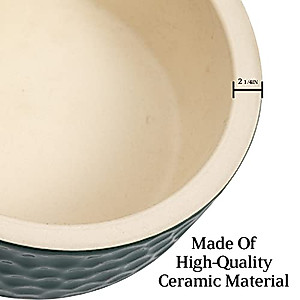 GriAddict Big Green Egg Ceramic Chimney Rain Cap, Big Green Egg Grill Top Vent Replacement Parts - Great for Medium, Large, XLarge Green Egg Accessories, Top Damper for Easy Grasp and Anti-Hot