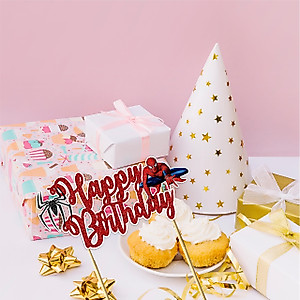 Seyal® Spidrman Happy Birthday Cake Topper