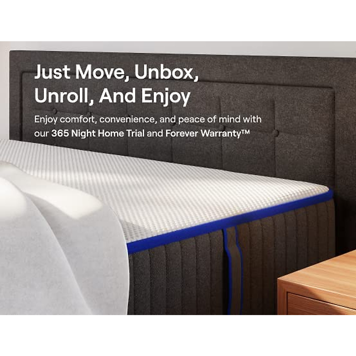 Nectar Hybrid Queen Mattress 12 Inch - Medium Firm Gel Memory Foam - Steel Springs - Cooling Technology - 365-Night Trial - Forever Warranty, White