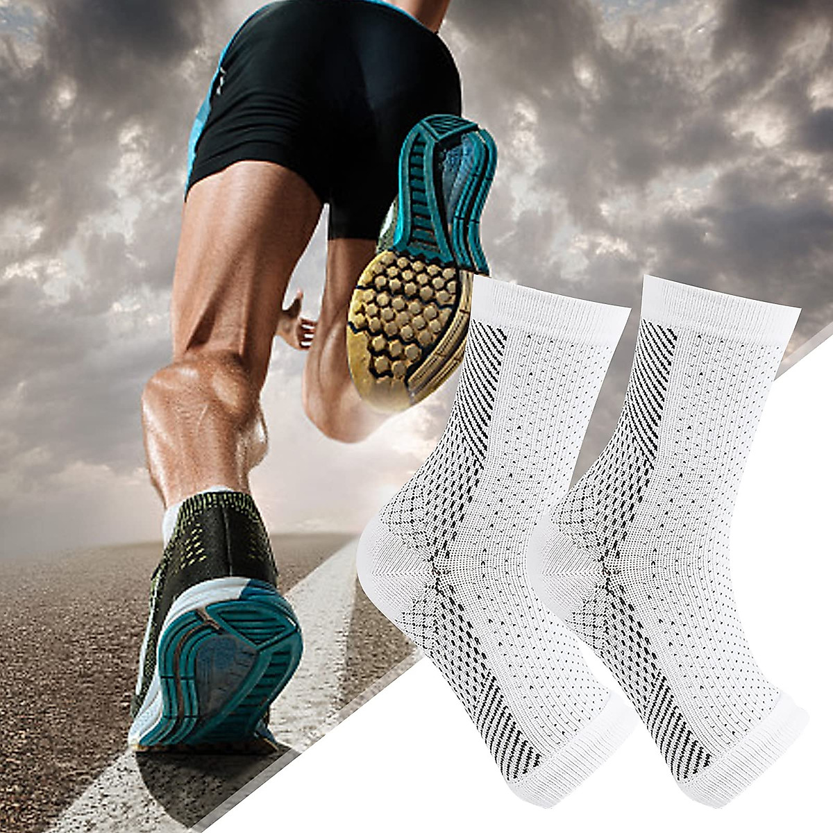 SootheSocks, Ankle Brace Compression Support,Neuropathy Socks,Soothe Socks for Neuropathy Pain,Foot Brace for Injury Recovery, Joint Pain and More,Soothe Socks Arch Support for Women & Men…