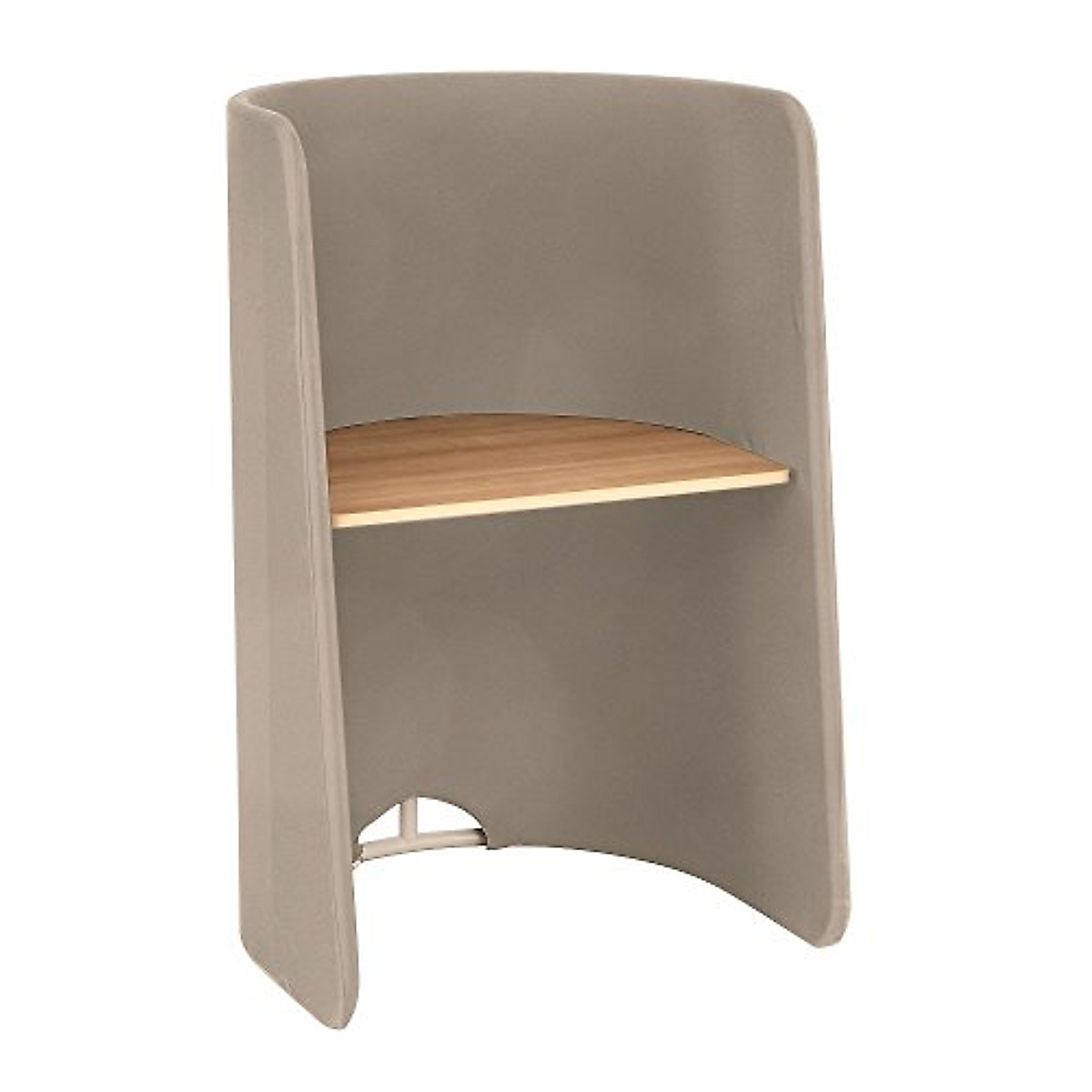 Safco Roam Personal Workstation, Tan, "33""w x 30""d x 51.5""h"