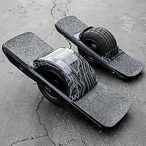 Craft&Ride Air Pad Concave Foot Pad with Gel-Tech | Comfortable Cushioned Foot Pad with Aluminum Interior & Grip Tape | Compatible with Onewheel+ XR | Black