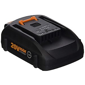 Worx WA3575 20V PowerShare 2.0 Ah Replacement Battery, Orange and Black