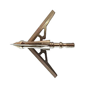 cqwsbsy 6Pack Broadheads 100 Grain Fixed Blades&2 Mechanical Blades 2 inch Cutting Dia