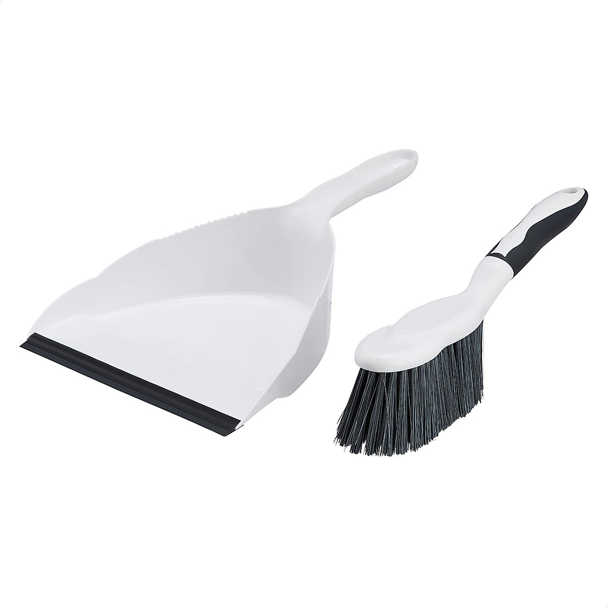 AmazonCommercial 9-inch Dustpan and Brush Set - 12-Pack