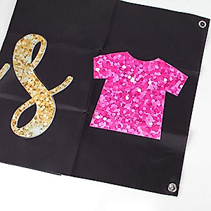 It's Twins Large Banner, Glitter Boy and Girl Twins Baby Shower Yard Sign, Gender Reveal Party for Babies Outdoor Garden Decoration Supplies (9.8 * 1.6 feet)