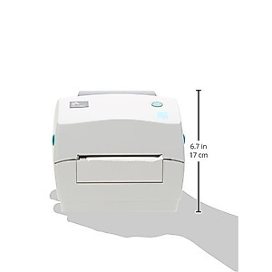 Zebra GC420t Thermal Transfer Desktop Printer Print Width of 4 in USB Serial and Parallel Port Connectivity GC420-100510-000