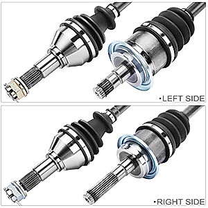 A-Premium Pair (2) Front CV Axle Shaft Assembly Compatible with Can-Am Maverick 1000R XMR 2014, 4x4 XMR DPS 2015, Driver and Passenger, Replace# 705401388, 705401878