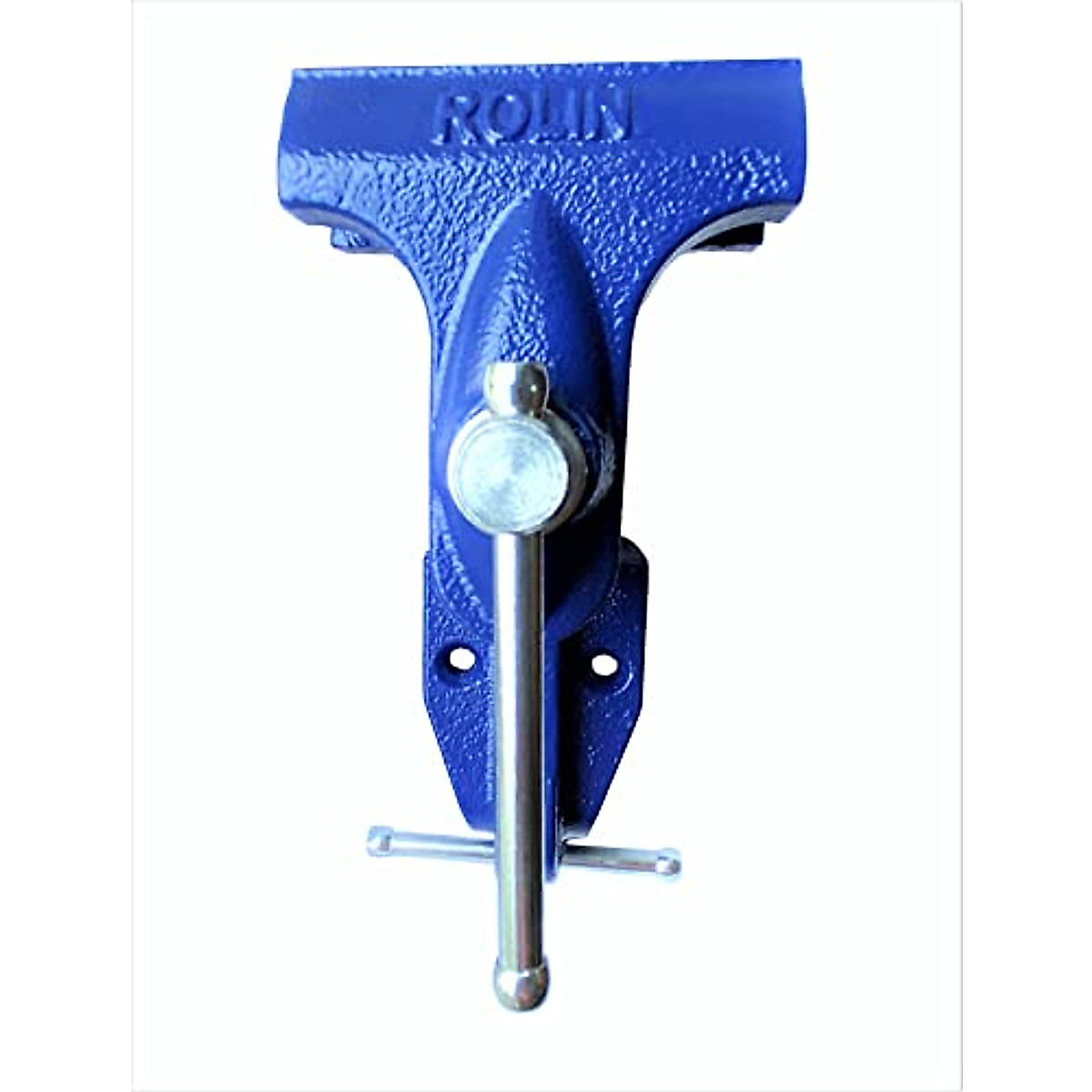 Rolin Vise Wood Working Clamp 3 Inch Light Duty Tools Small Home Vise Table Vise Blue