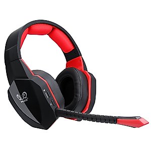 Wireless Optical USB Gaming Headset for PS4 PS3 Xbox 360 PC Computer Wired Headphones for Xbox one Over Ear Comfortable Black-Blue