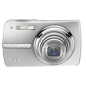 Olympus Stylus 820 8MP Digital Camera with 5x Optical Zoom (Silver)