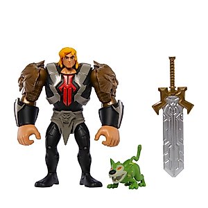 Masters of the Universe and He-Man Toy, He-Man Savage Eternia MOTU Collectible Action Figure with Accessories