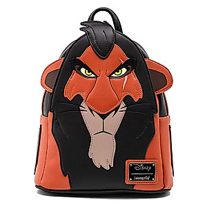 Loungefly Disney Lion King Scar Cosplay Womens Double Strap Shoulder Bag Purse