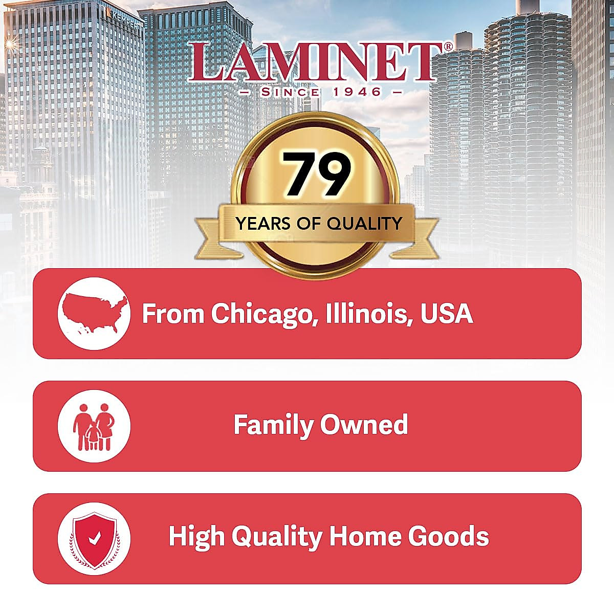 LAMINET 6 Piece Quilted Dinnerware Storage Starter Set - Includes 4 Plate Cases, 1 Cup Case & Platter Case - White