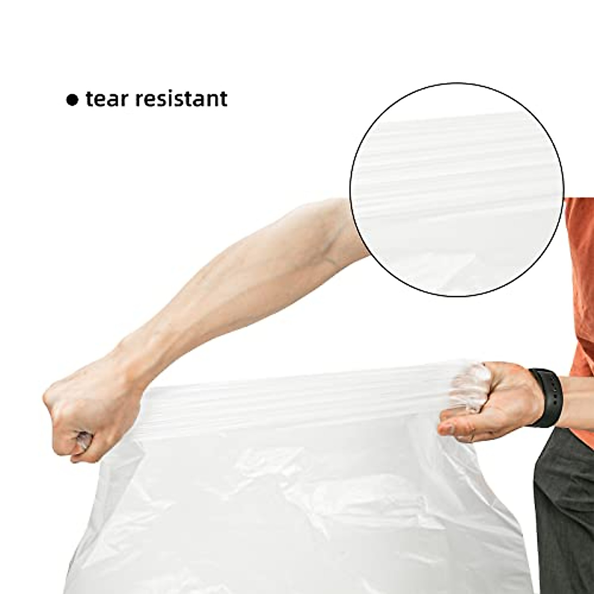 Overmonup 20Pcs 32x40 Inches Clear Plastic storage Bags for Dustproof,Moistureproof finishing the quilt,Moving and packing and More