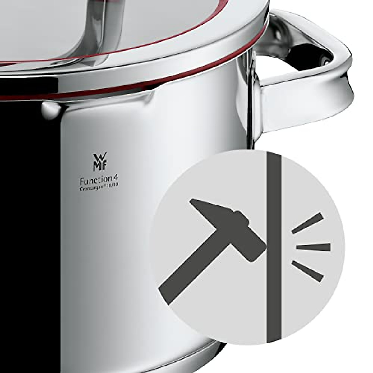 WMF Function 4 0760346380 4-Piece Cookware Set