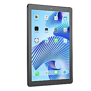 soobu Tablet PC, 10.1 Inch Tablet Dual Card Dual Standby 4GB RAM 64GB ROM 5G WiFi 100-240V for Reading for Android 10 (US Plug)