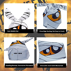 Treat Bags Candy Bags, 50pcs Cute Rabbit Ears Gift Bags for Trick or Treat Small Party Favor Bags for Kids Halloween Party Supplies Decoration