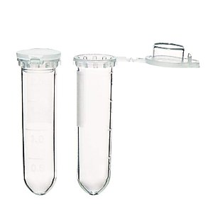 ULAB Scientific Autoclavable Microcentrifuge Tubes 2ml with Hinged Lid, Falcon Tube, Frosted Writing Area, Polypropylene Graduated, Pack of 500, UCT1004
