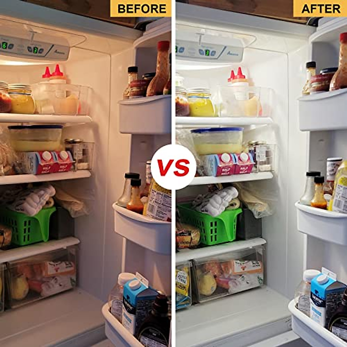 Acaxin LED Refrigerator Light Bulb 4W 40Watt Equivalent, Waterproof Fridge Light Bulb Replacement for Frigidaire, Freezer Light Bulb IP54, 120V E26 Daylight White 5000K 400 Lumen, A15 Appliance Bulb