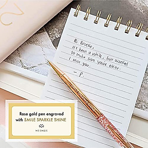 MESMOS Fancy Pens for Journaling, Boss Lady Gifts for Women, Gifts for Boss Women, Nice Pens for Women, Teacher Appreciation Gifts, Pretty Cute Pen Set, Inspirational Motivational Pens, Luxury Pens