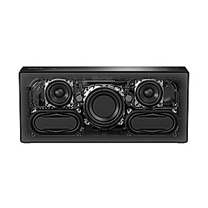 Sony SRSX77 Powerful Portable Wi-Fi & Bluetooth Speaker, (Black)